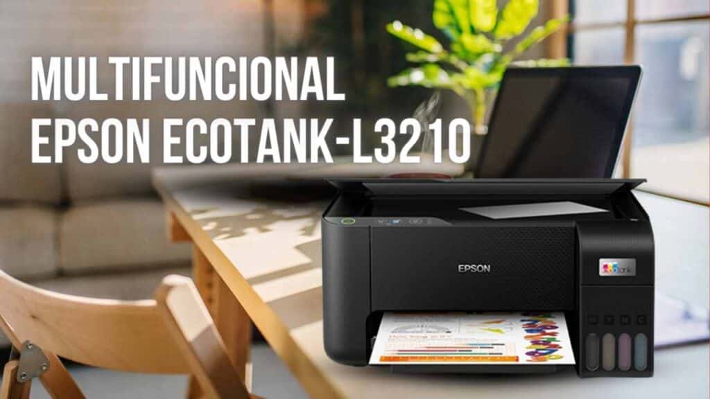 IMPRESORA MULTIFUNCIONAL Epson EcoTank L3210: ¡TODO en UNO!